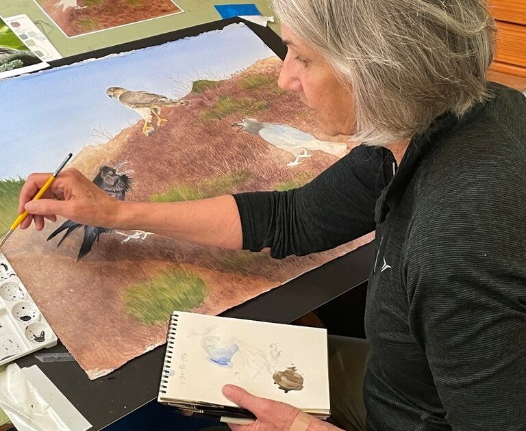 Tricks of the Trade: A Corvid’s World: Artist talk by Dorie Petrochko ...